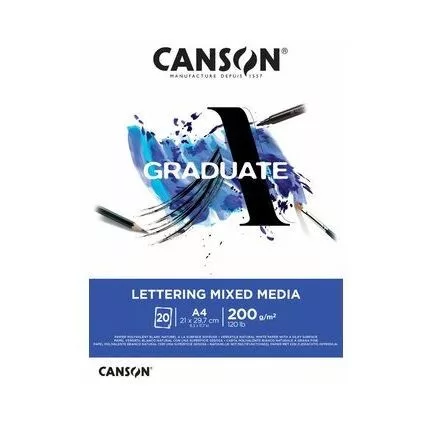 CANSON Graduate Lettering Mixed Media (Kézi Betűrajzolás), r